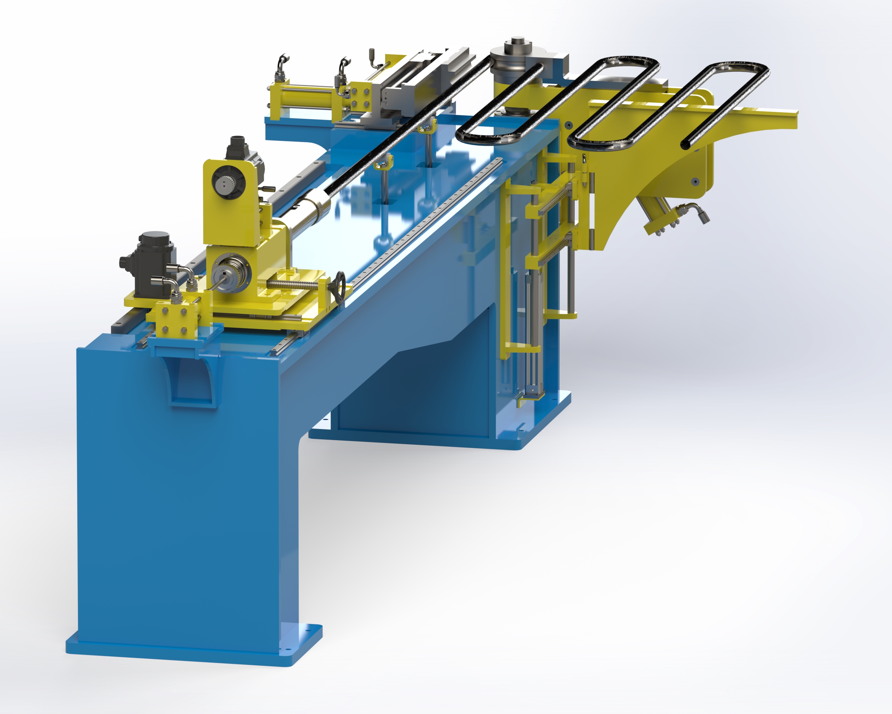 数控弯管机 3D模型下载 - stl,parasolid,SolidWorks三维模型下载 – 珊瑚网